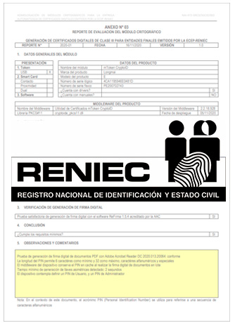Longmai mToken CryptoID, Token USB para Firma Digital RENIEC, Tokens ...
